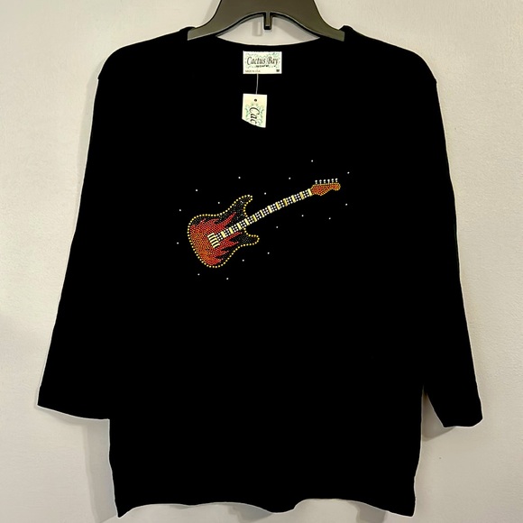 cactus bay | Tops | Nwt Cactus Bay Embellished Top | Poshmark